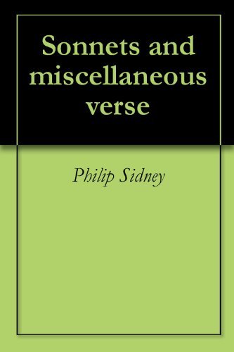 Sonnets and miscellaneous verse by Philip Sidney | Goodreads