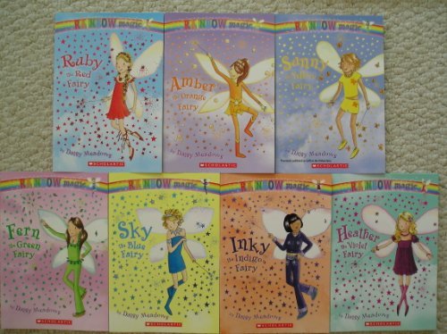 Complete Rainbow Magic Set (Rainbow Fairies, #1-7) by Daisy Meadows ...
