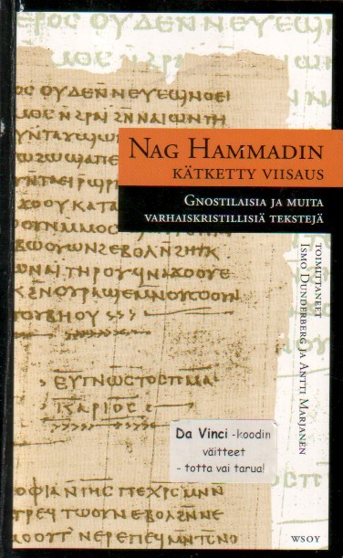 Nag Hammadin kätketty viisaus by Ismo Dunderberg | Goodreads