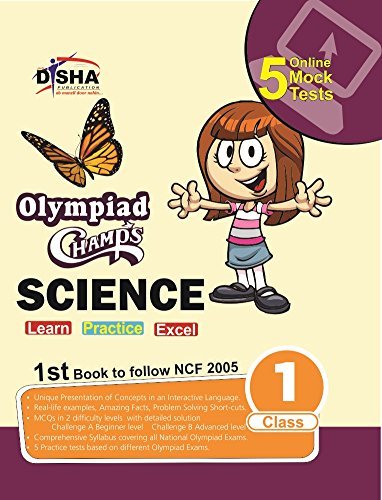 Olympiad Champs Science Class 1 with 5 Mock Online Olympiad Tests by ...