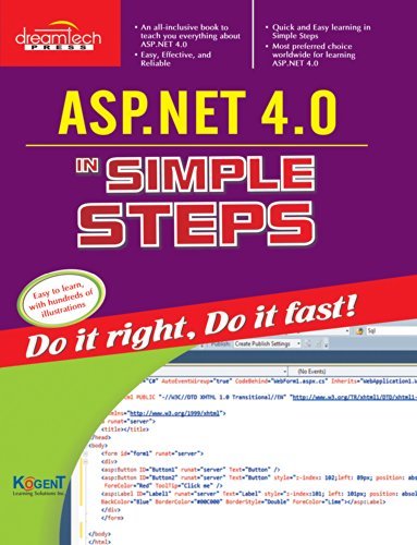 ASP.Net 4.0 In Simple Steps by Kogent Learning Solutions Inc. | Goodreads