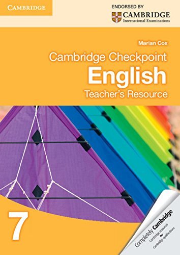 Cambridge Checkpoint English Teacher's Resource 7 by Marian Cox | Goodreads