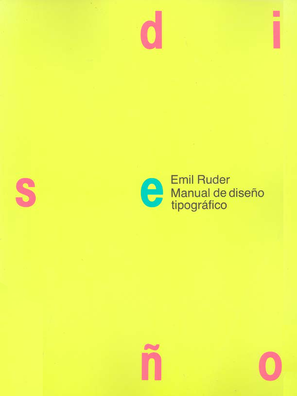 Manual de diseño tipográfico / Manual de desenho tipográfico by Emil ...