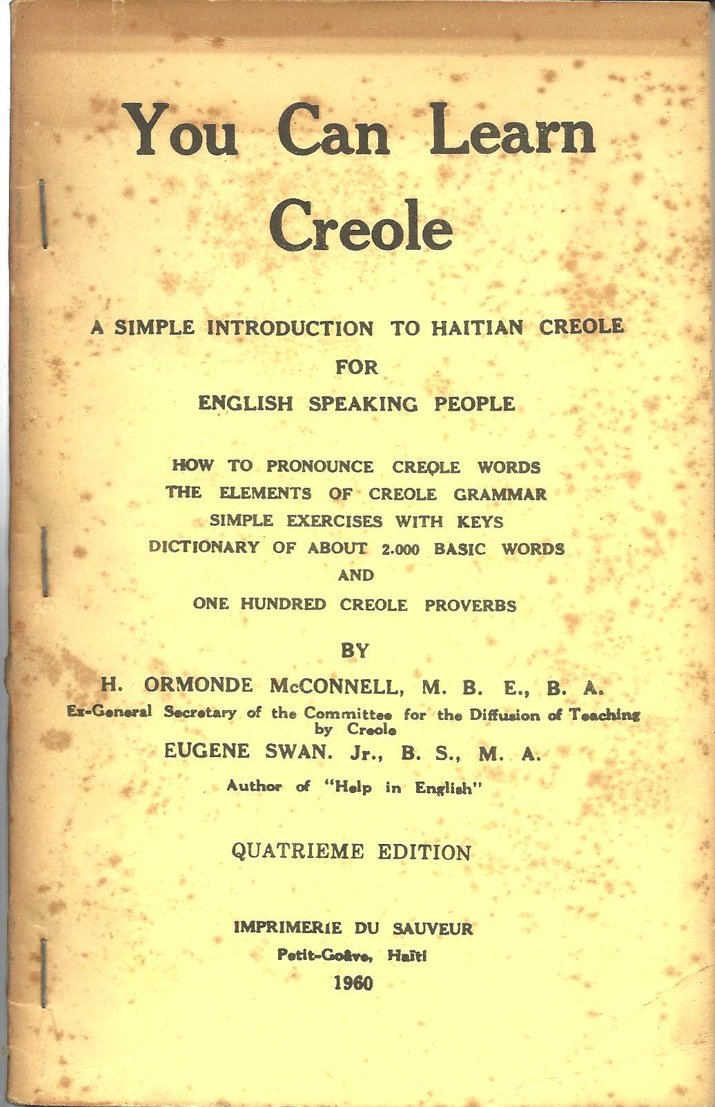 You can learn Creole: A simple introduction to Haitian Creole for ...