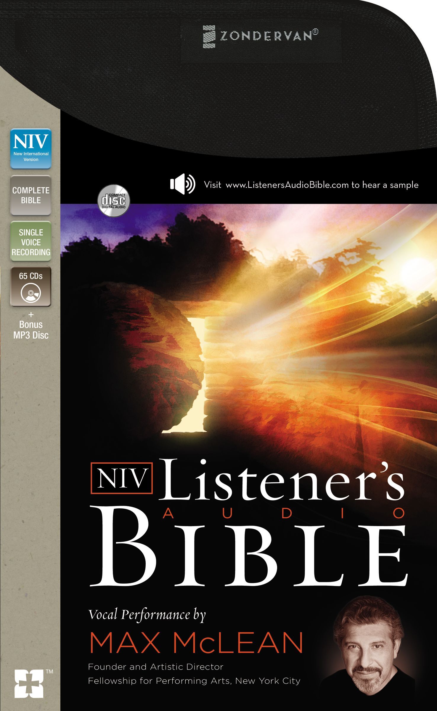 NIV, Listener's Audio Bible, Audio CD: Vocal Performance by Max McLean ...