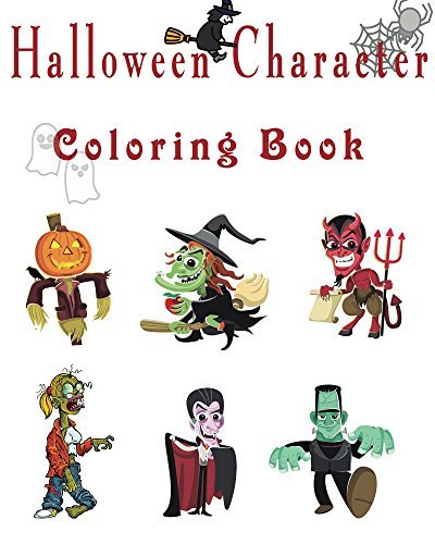 Halloween Coloring Book: A Stress Relieving Design of Halloween ...