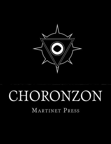 Choronzon I by Martinet Press | Goodreads