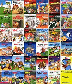 Asterix Comics (Graphic Novels) Box Set of 35 Titles by René Goscinny ...