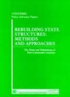 Rebuilding state structures : methods & approaches by UNDP | Goodreads