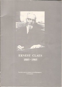Ernest Claes 1885 - 1985 by Marcel Janssens | Goodreads
