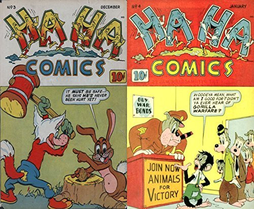 HA HA Comics. Issues 3 and 4. Golden Age Comedy Digital Comics. by ...