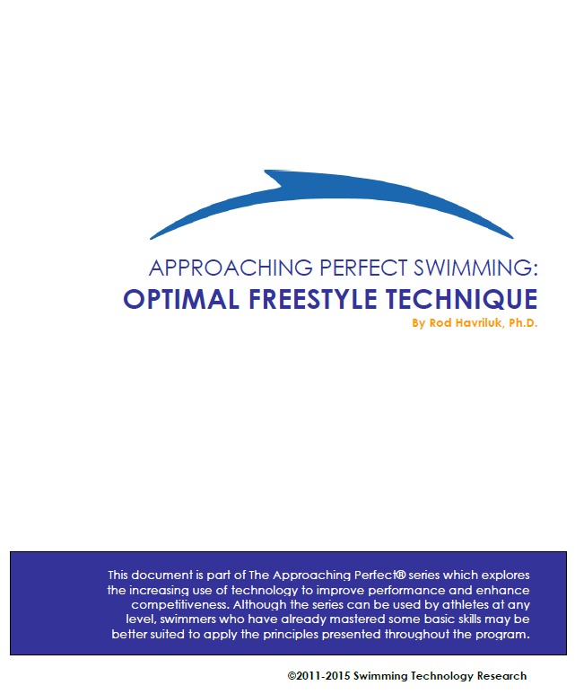 Approaching Perfect Swimming: Optimal Freestyle Technique by Rod ...