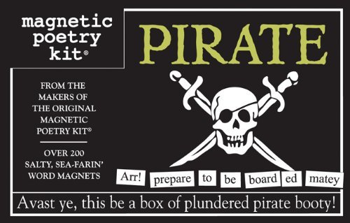 Pirate: Magnetic Poetry Kit by Dave Kapell | Goodreads