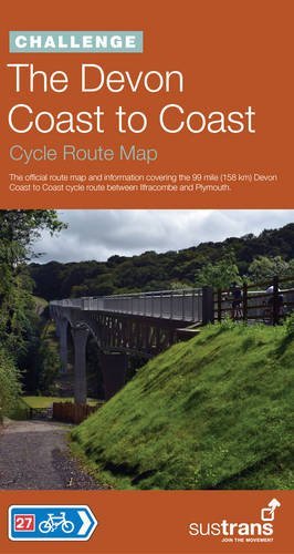 The Devon Coast to Coast Cycle Route Map (National Cycle Network Route ...