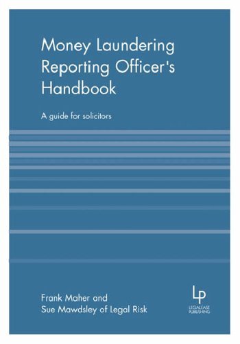 Money Laundering Reporting Officer's Handbook by Sue Mawdsley | Goodreads