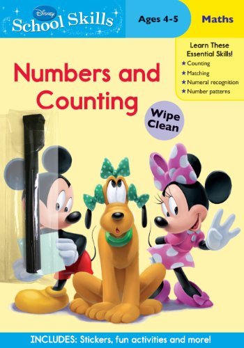 Disney School Skills: MMCH Numbers and Counting by Walt Disney Company ...