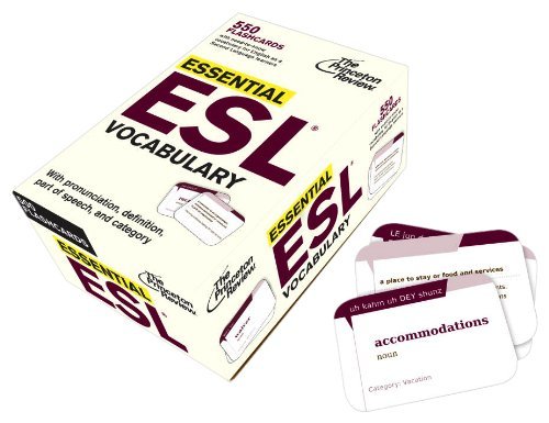 Essential ESL Vocabulary (Flashcards): 550 Flashcards with Need-To-Know ...