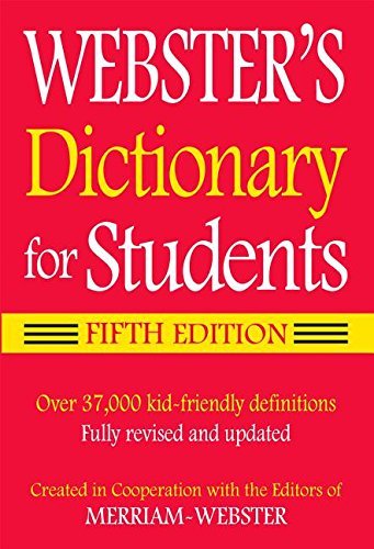 FEDERAL STREET PRESS Merriam-Webster Webster's Dictionary for Students ...