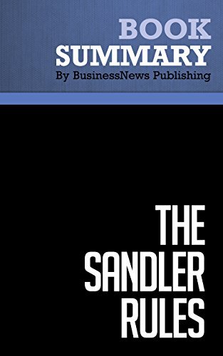 Summary: The Sandler Rules: Review and Analysis of Mattson's Book by ...