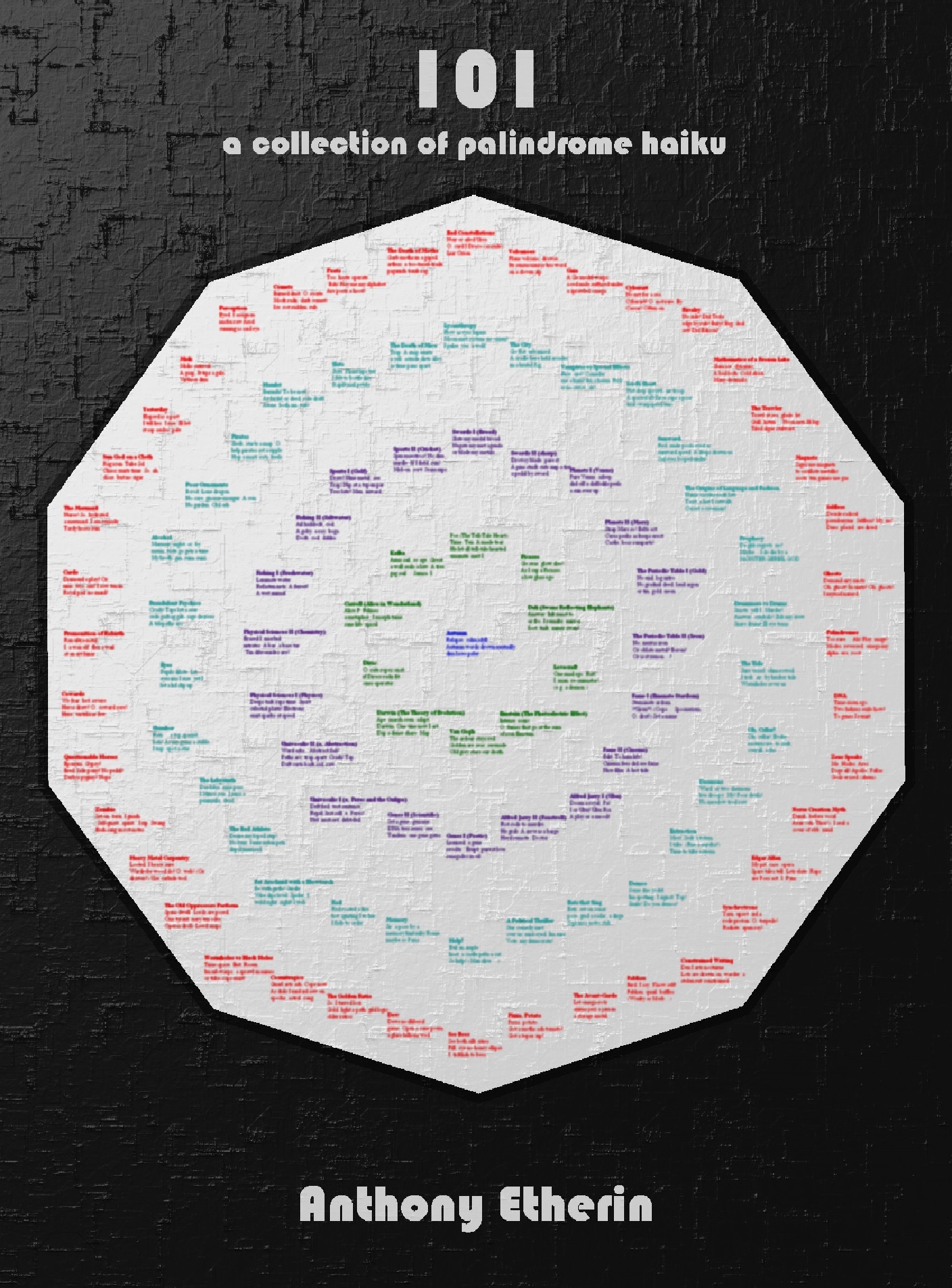 101: A Collection of Palindrome Haiku by Anthony Etherin | Goodreads