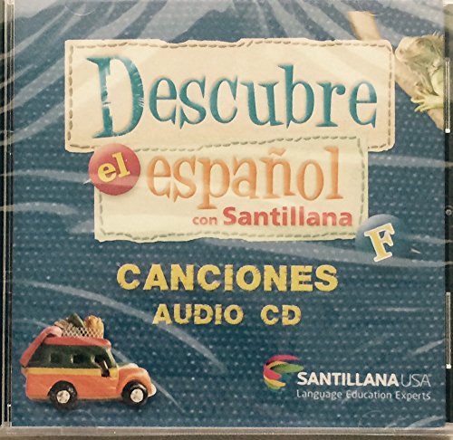 Descubre el espanol con Santillana Canciones Audio CD Level F by Mario ...