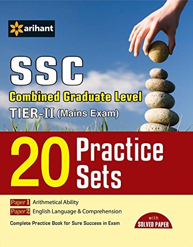 20 Practice Sets: SSC Combined Graduate Level Tier-II by Arihant ...