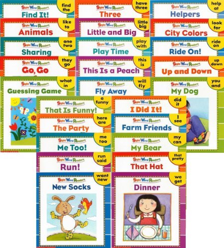 25 NEW Illustrated Sight Word Readers Phonics Teaching Supples Prek ...
