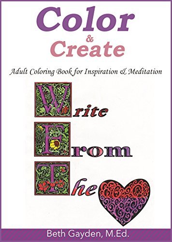 Color & Create: Adult Coloring Book for Inspiration & Meditation by ...