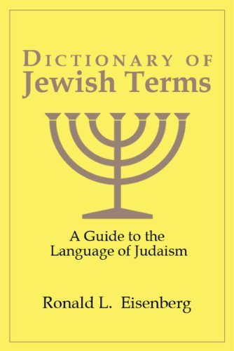 Dictionary of Jewish Terms: A Guide to the Language of Judaism by ...