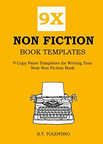 9X NON FICTION BOOK TEMPLATES: 9 Copy Paste Templates for Writing Your ...