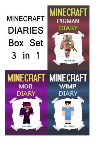 Minecraft Diaries Box Set: 3 Minecraft Diaries in 1 Minecraft Book by ...