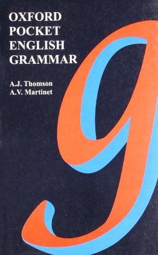 Oxford Pocket English Grammar by THOMSON & MARTINET | Goodreads