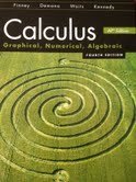 Calculus-Graphical, Numerical, Algebraic-Annotated Teacher Edition AP ...
