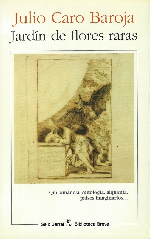 Jardín de flores raras by Julio Caro Baroja | Goodreads