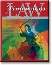 Dimensions Of Law Canadian And international Law In The 21st Century by ...