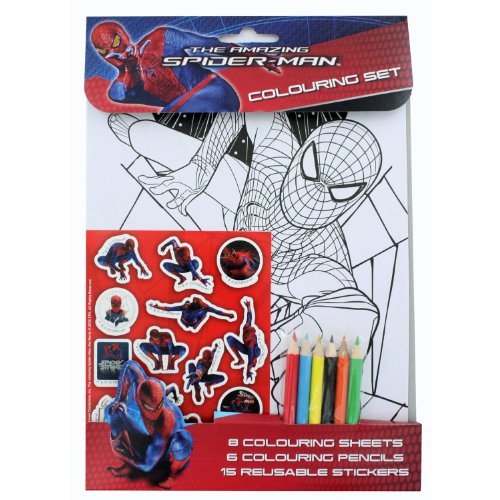 The Amazing Spiderman: Colouring Set by ABL | Goodreads