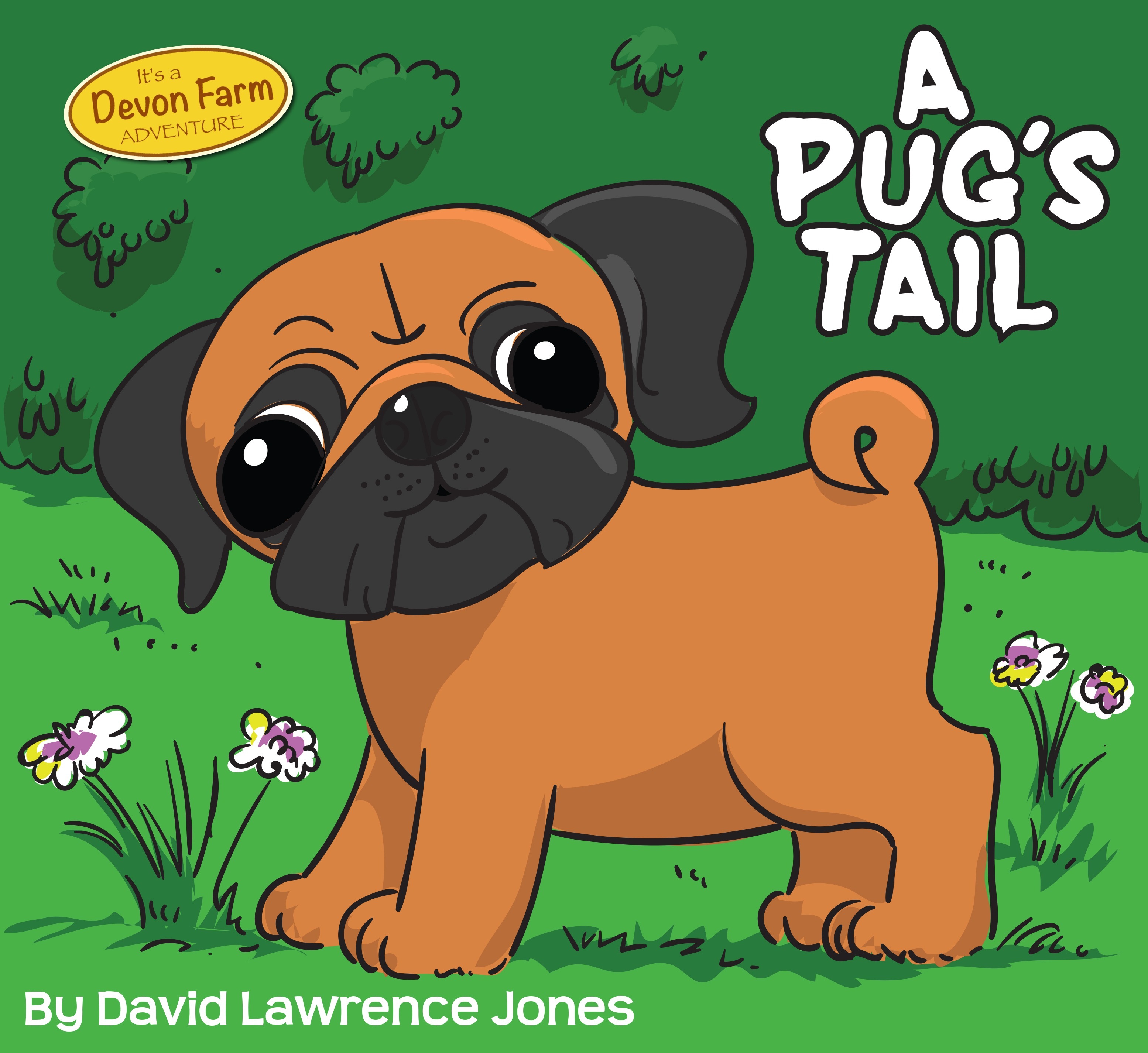 Cartoon Pug Tail