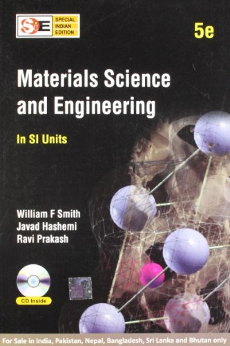 Material Science and Engineering in SI Units 5th Edition by William F ...