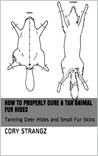 HOW TO PROPERLY CURE & TAN ANIMAL FUR HIDES: Tanning Deer Hides and ...