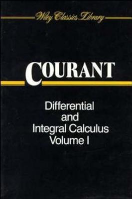 Differential And Integral Calculus, Vol. 1 by Richard Courant | Goodreads