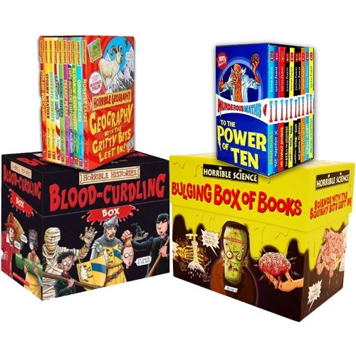 Horrible Collection 60 Books Collection Pack Set by Anita Ganeri ...