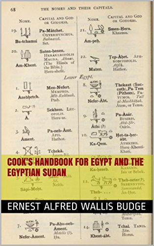 Cook's handbook for Egypt and the Egyptian Sudan by E.A. Wallis Budge ...