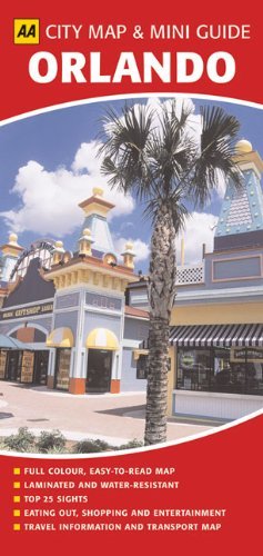 Aa City Map & Mini Guide: Orlando (Aa City Maps) by AA Publishing ...