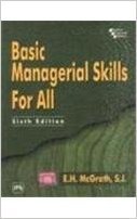 Basic Managerial Skills for All by E.H. McGrath | Goodreads