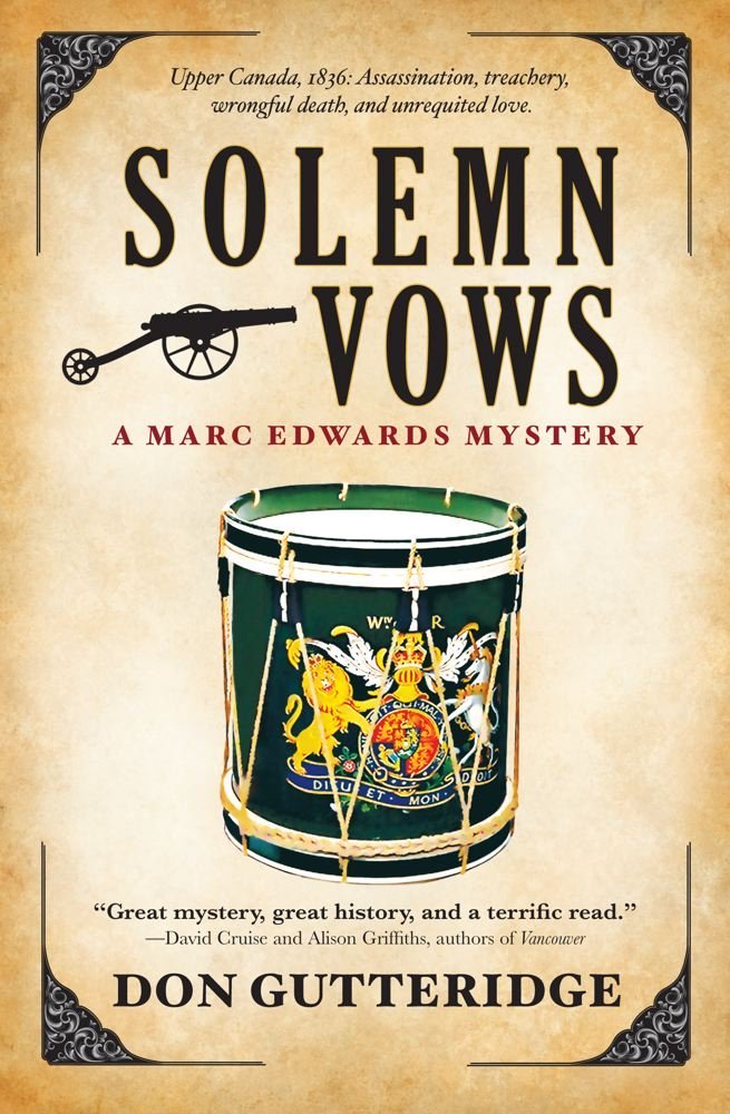 Solemn Vows (Marc Edwards Mystery, #2) by Don Gutteridge | Goodreads