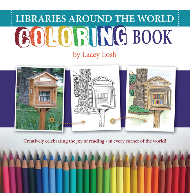 Libraries Around the World Coloring Book by Lacey Reque Dipaolo Losh ...