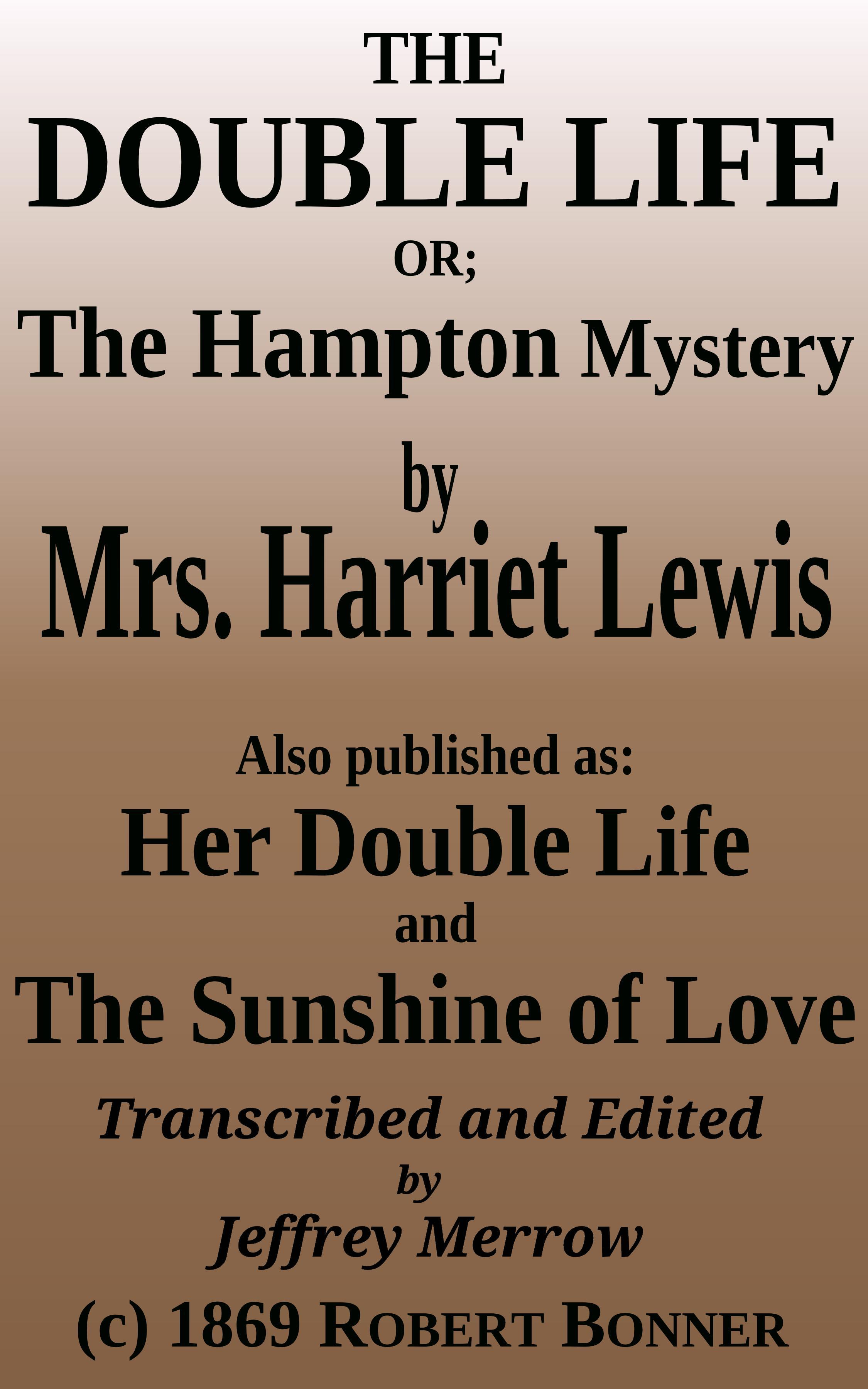 The Double Life by Harriet Lewis | Goodreads