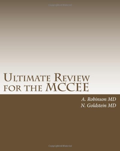 Ultimate Review for the MCCEE by A. Robinson | Goodreads