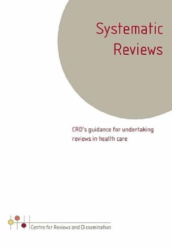 Systematic Reviews by Centre for Reviews and Dissemination | Goodreads