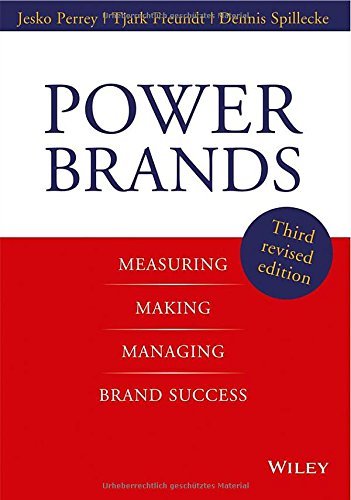Power Brands: Measuring, Making, and Managing Brand Success by Jesko ...